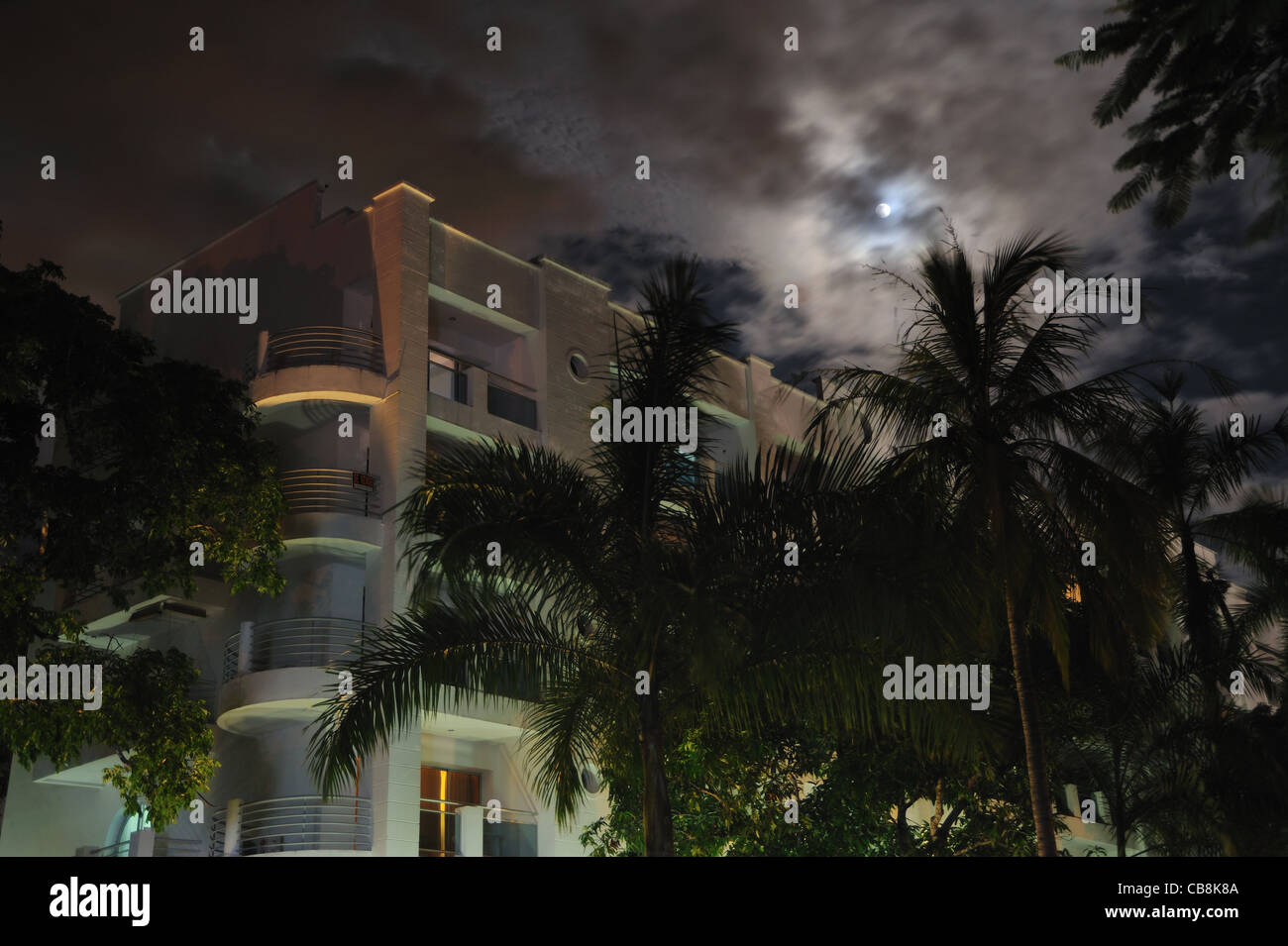 Clayton tower building in Clayton, Panama Stock Photo - Alamy