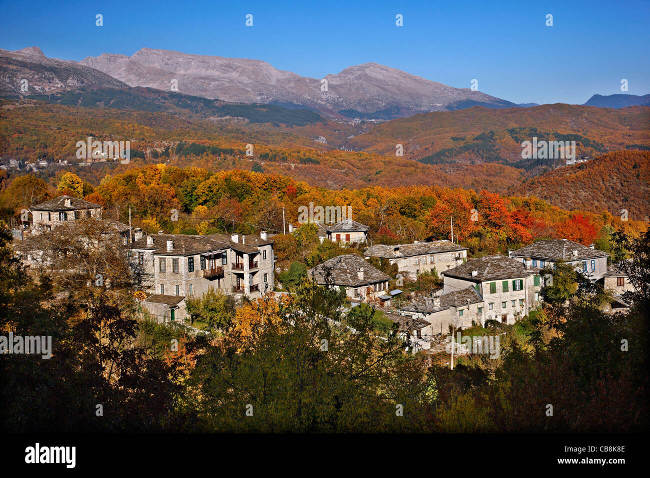 Dilofo village, one of the most beautiful Greek mountainous villages ...