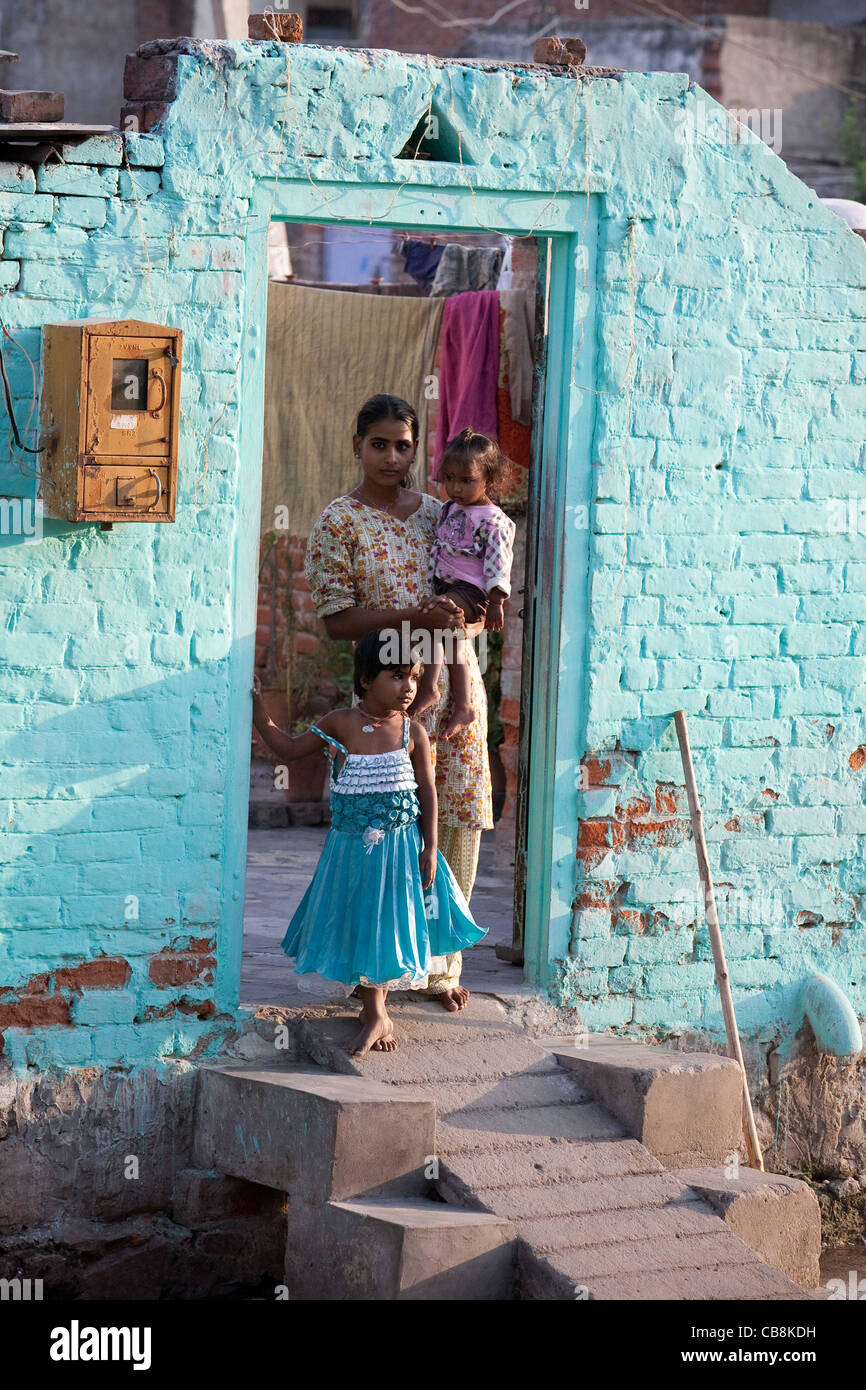 Idgah Slum Area - Jaipur, Rajasthan, India Stock Photo - Alamy