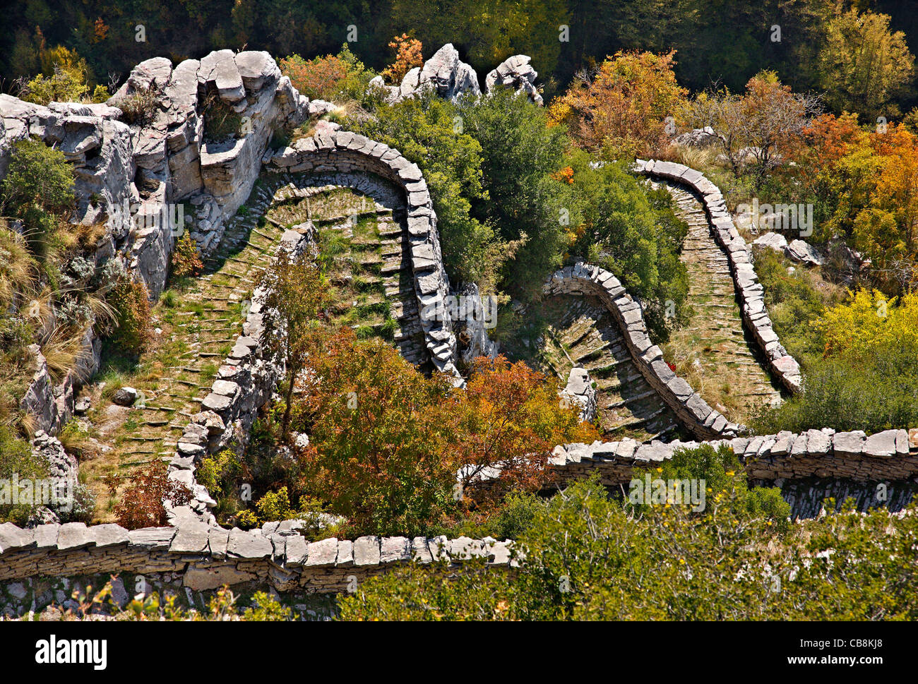 The Scala of Vradeto, a fantastic stone path, a real masterpiece of ...