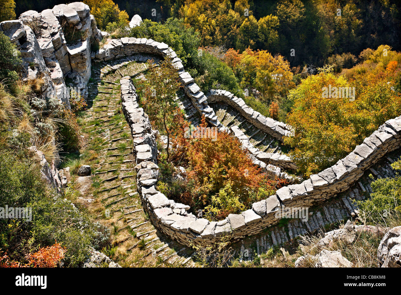 The Scala of Vradeto, a fantastic stone path, a real masterpiece of ...