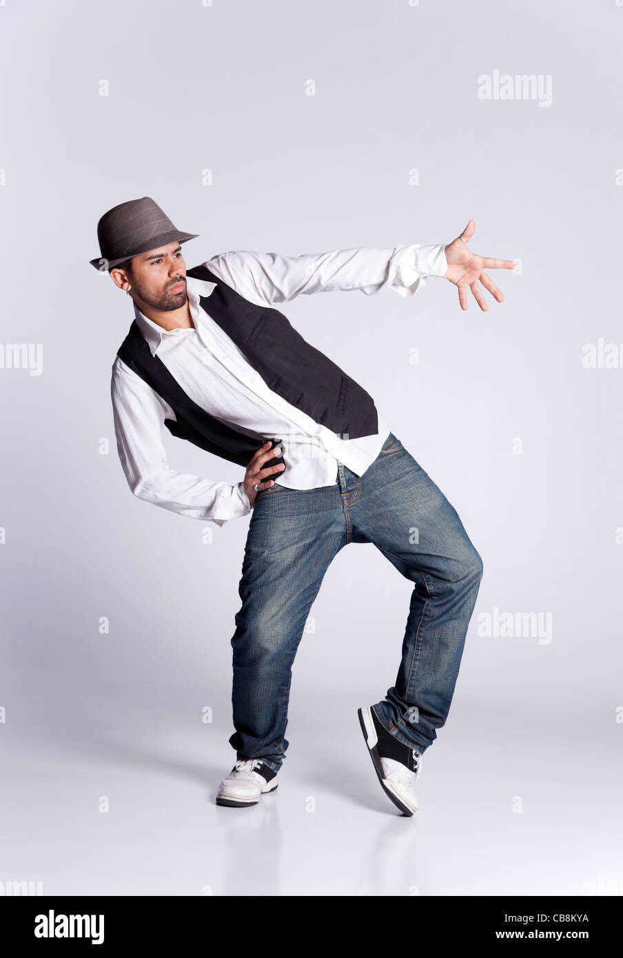Hip hop dancer showing some movements Stock Photo - Alamy