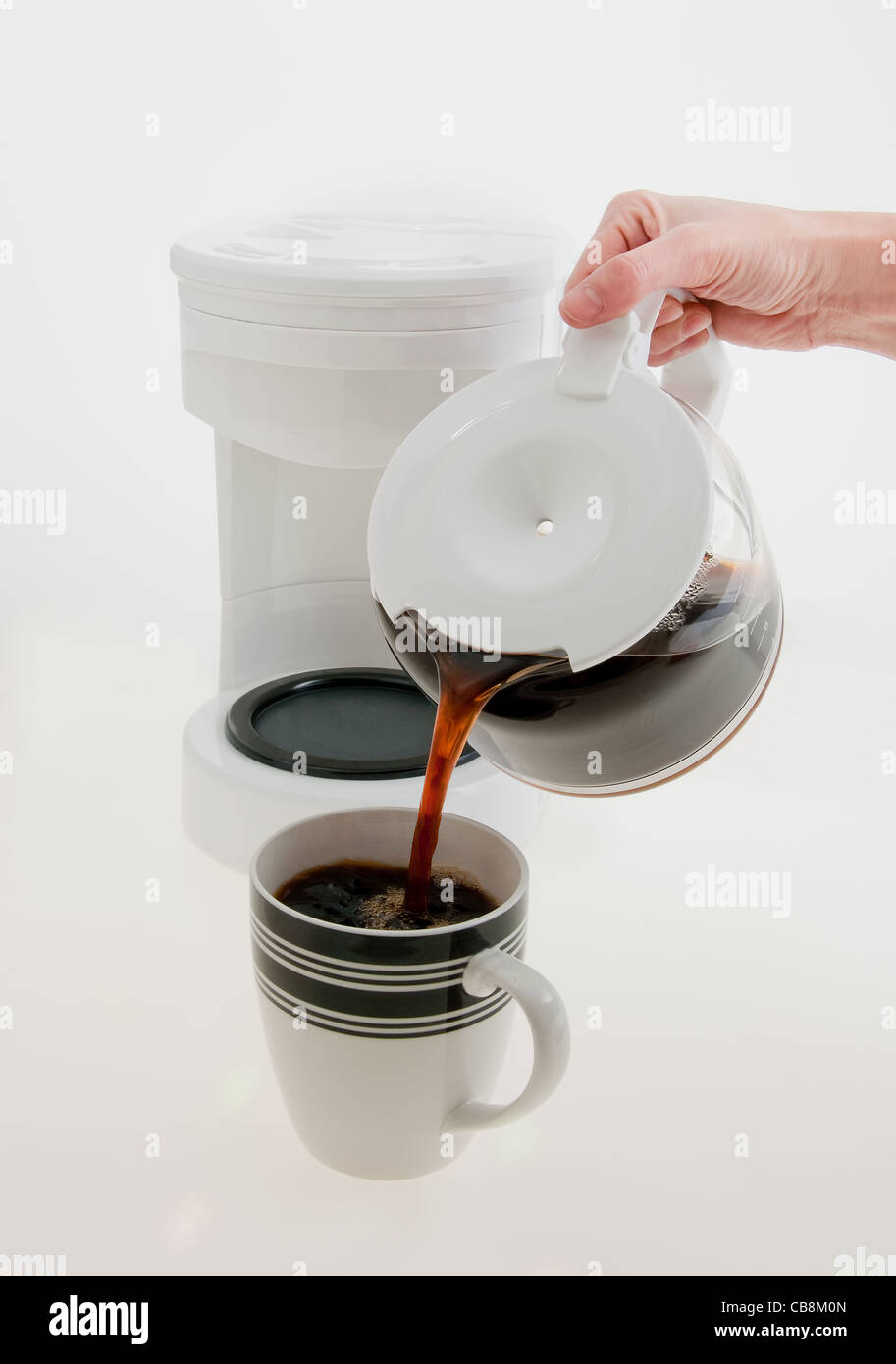 Plastic coffee pot hi-res stock photography and images - Alamy