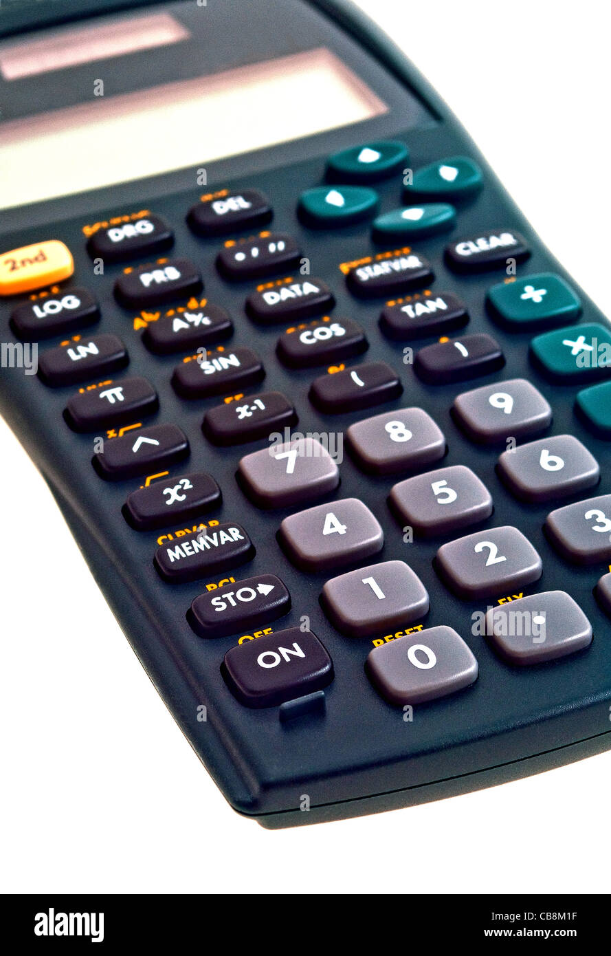 College calculator hi-res stock photography and images - Alamy