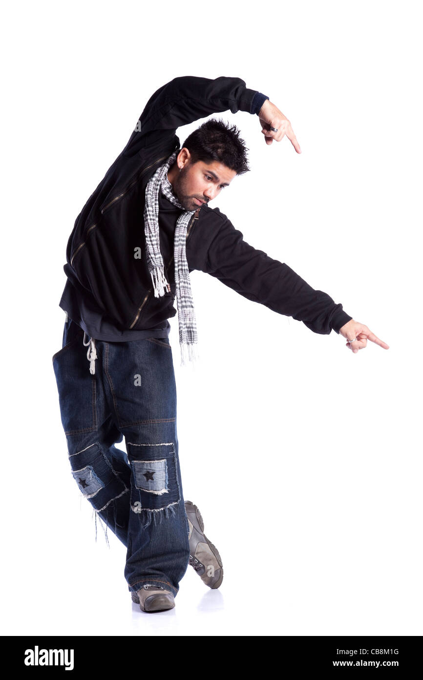 Hip hop dancer showing some movements Stock Photo - Alamy