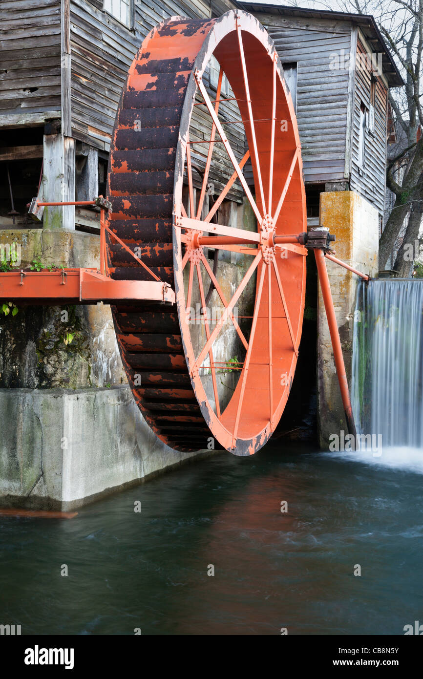 Old Mill in Pigeon Forge - Smoky Mountains area Stock Photo - Alamy
