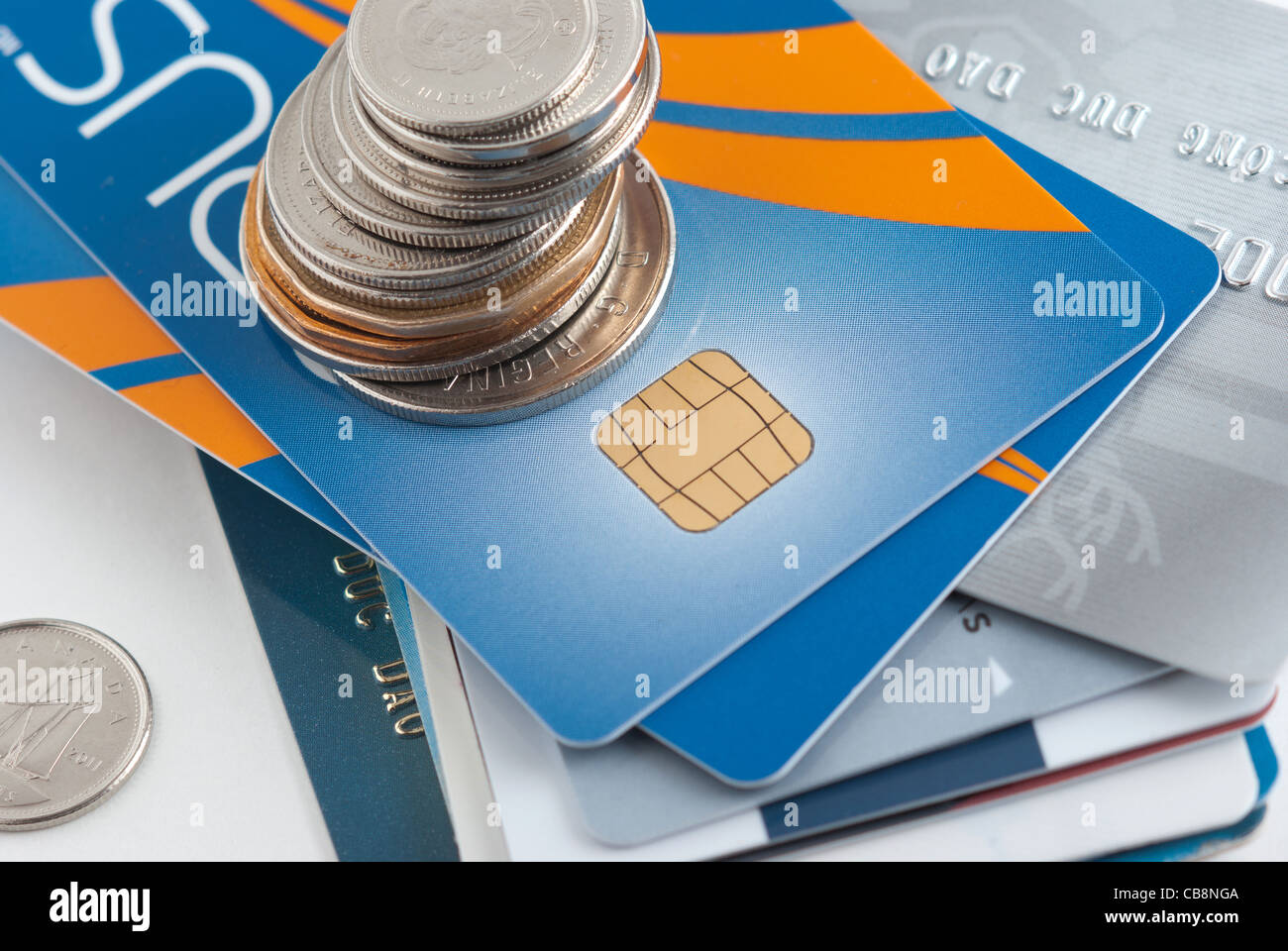 Opus card of Montreal public transportation, Quebec, Canada Stock Photo ...