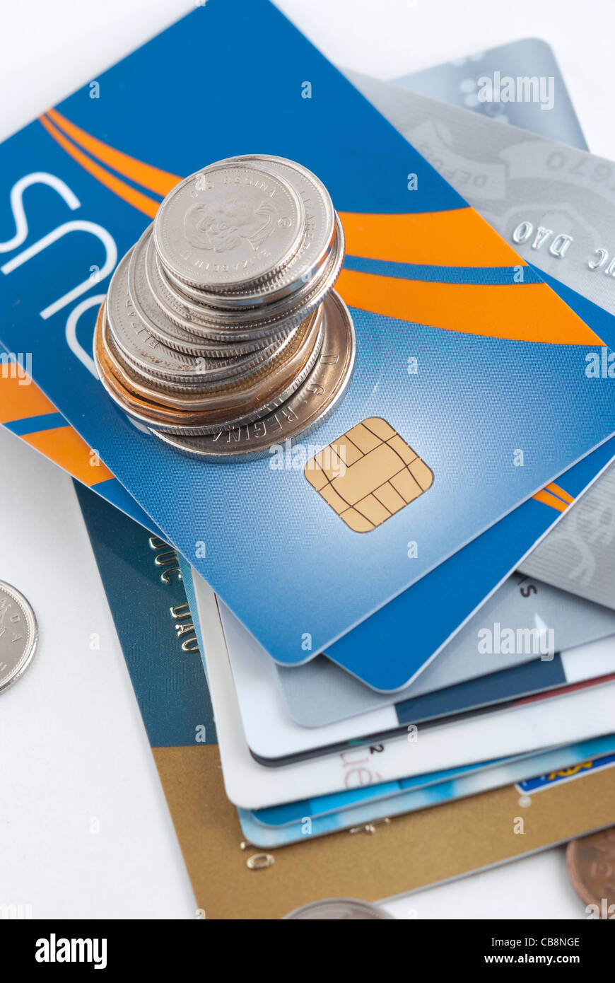 Opus card of Montreal public transportation, Quebec, Canada Stock Photo ...