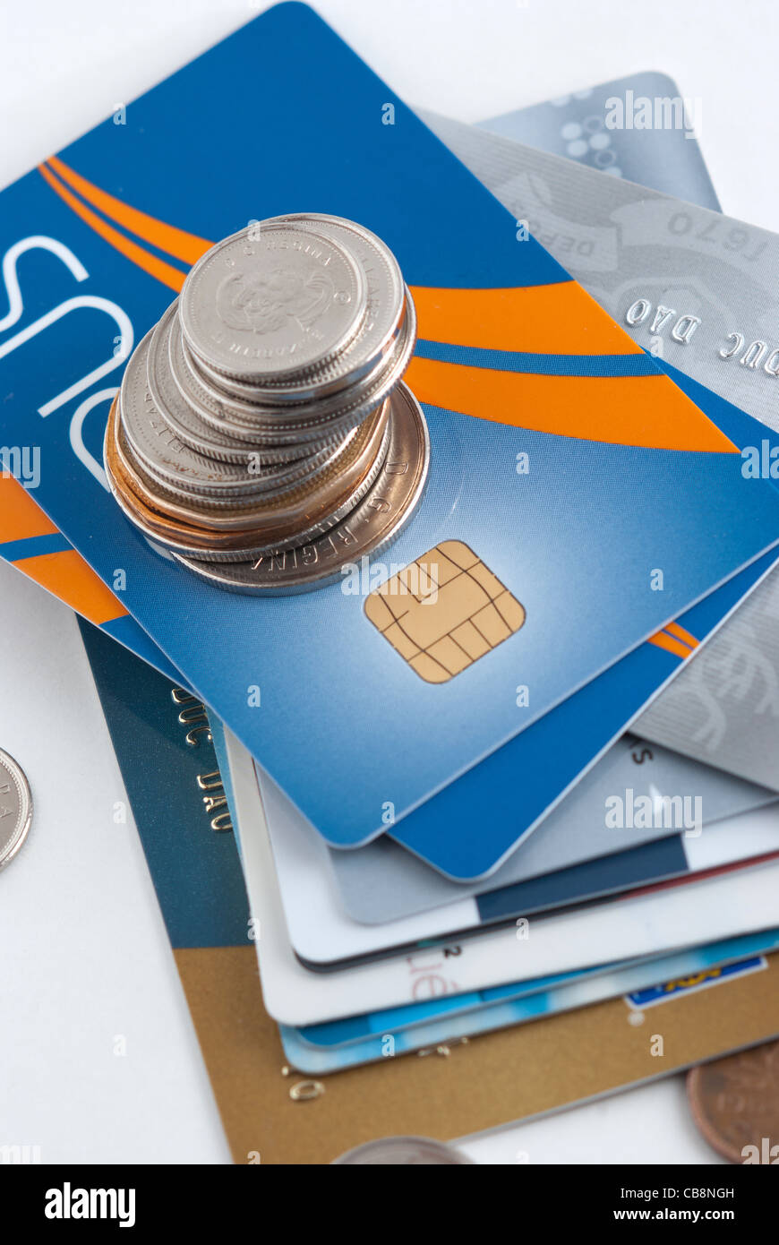 Opus card of Montreal public transportation, Quebec, Canada Stock Photo ...