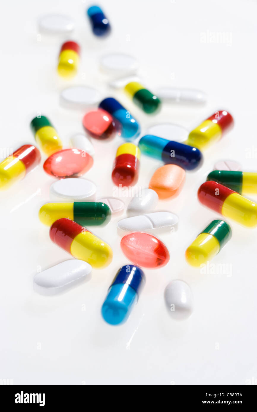 Pills tablets hi-res stock photography and images - Alamy