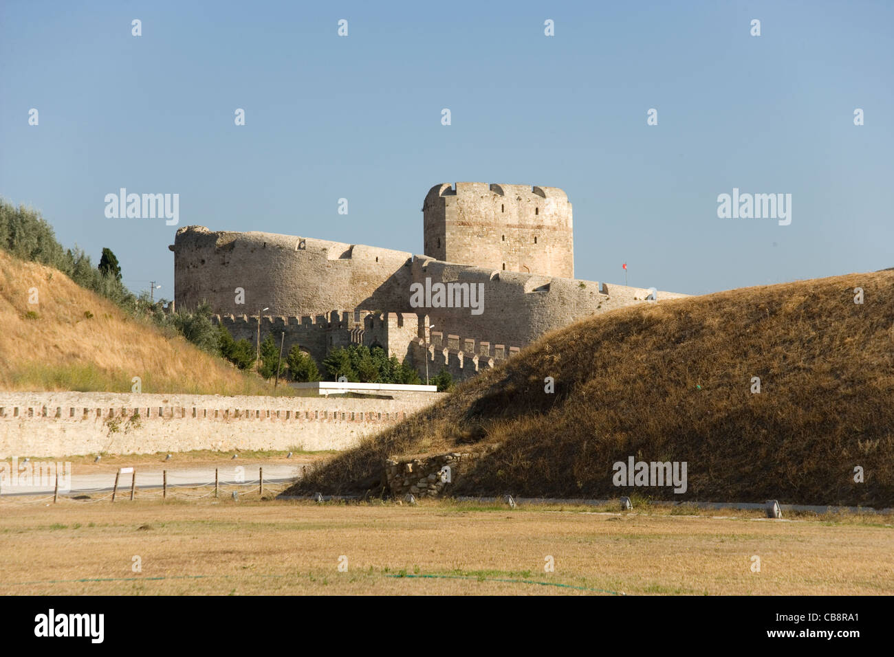 Kilid Bahr Fort on the Gallipoli peninsula shelled by the British in ...