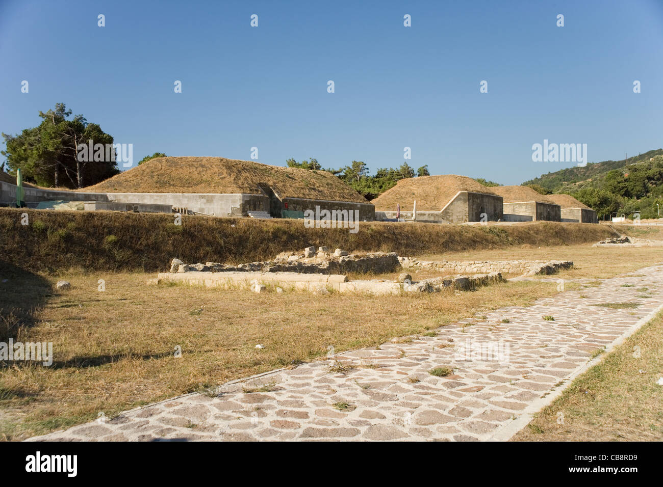 Kilid Bahr Fort on the Gallipoli peninsula shelled by the British in ...