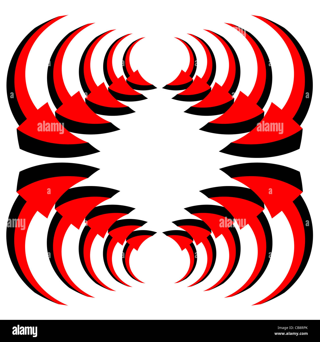 Vector set of red arrows Stock Photo - Alamy Vector set of red arrows Stock Photo - Alamy