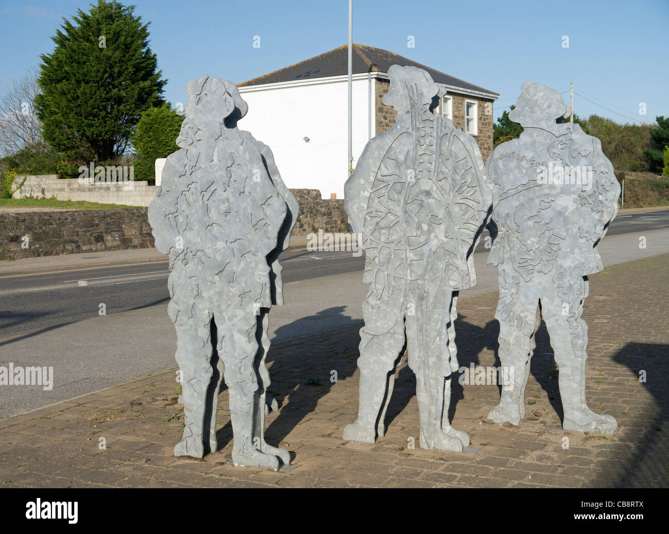 Miners sculpture hi-res stock photography and images - Alamy
