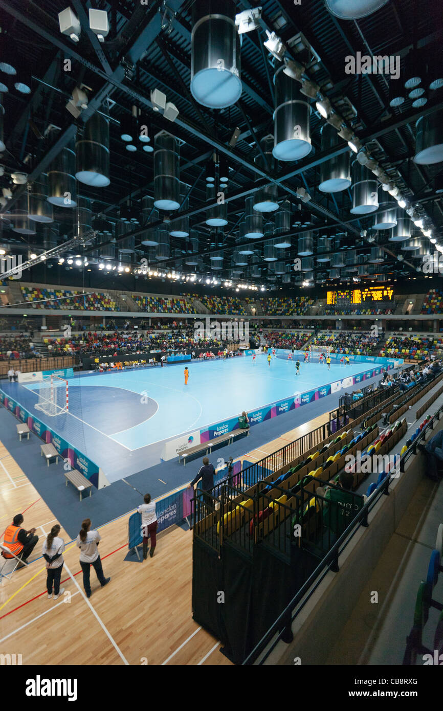 Women's London Handball Cup. Held at the Handball Arena, UK Stock Photo ...