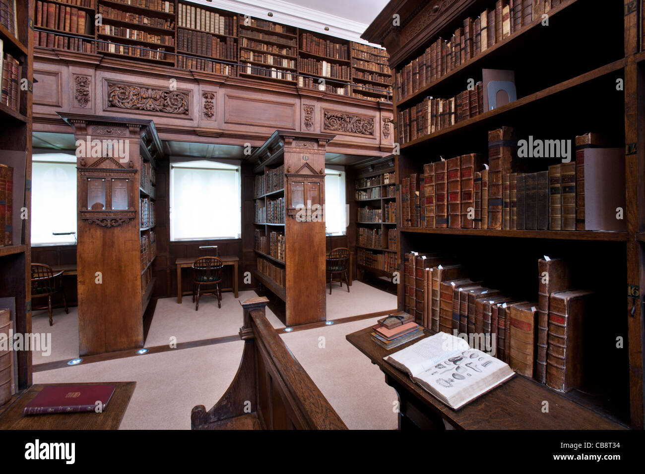 Jesus college library hi-res stock photography and images - Alamy