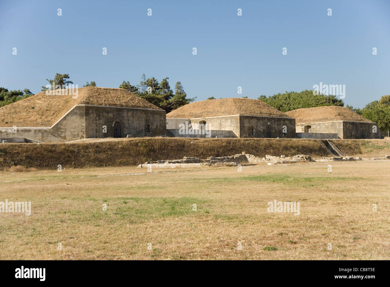 Kilid Bahr Fort on the Gallipoli peninsula shelled by the British in ...