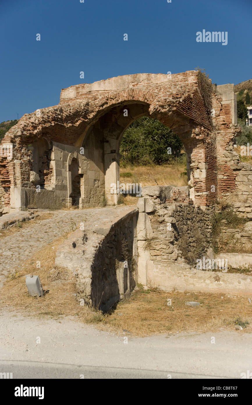 Kilid Bahr Fort on the Gallipoli peninsula shelled by the British in ...