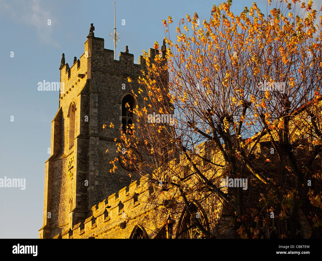 Golden hour church hi-res stock photography and images - Alamy