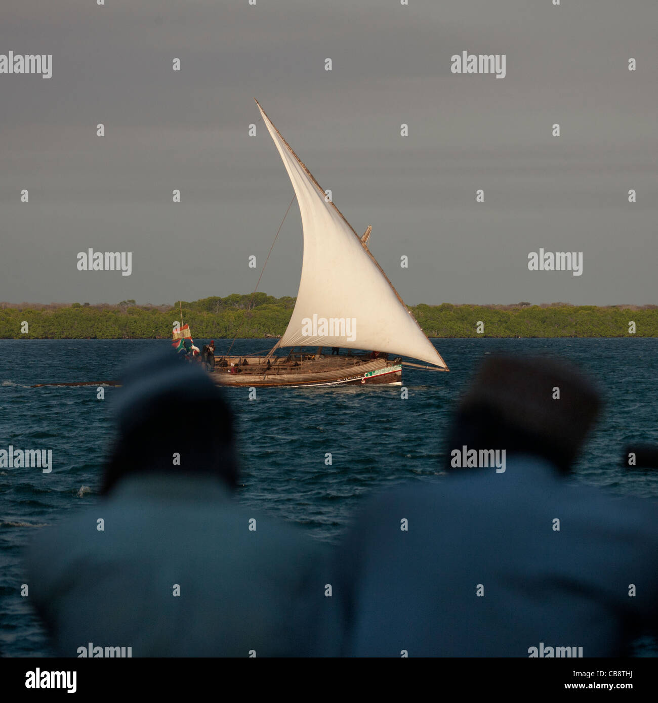 Lamu dhow sailing hi-res stock photography and images - Alamy
