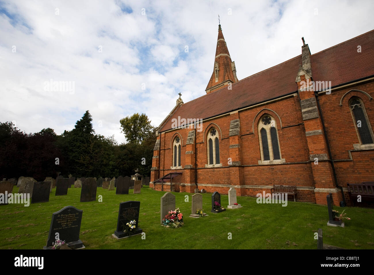 Brick church hi-res stock photography and images - Alamy