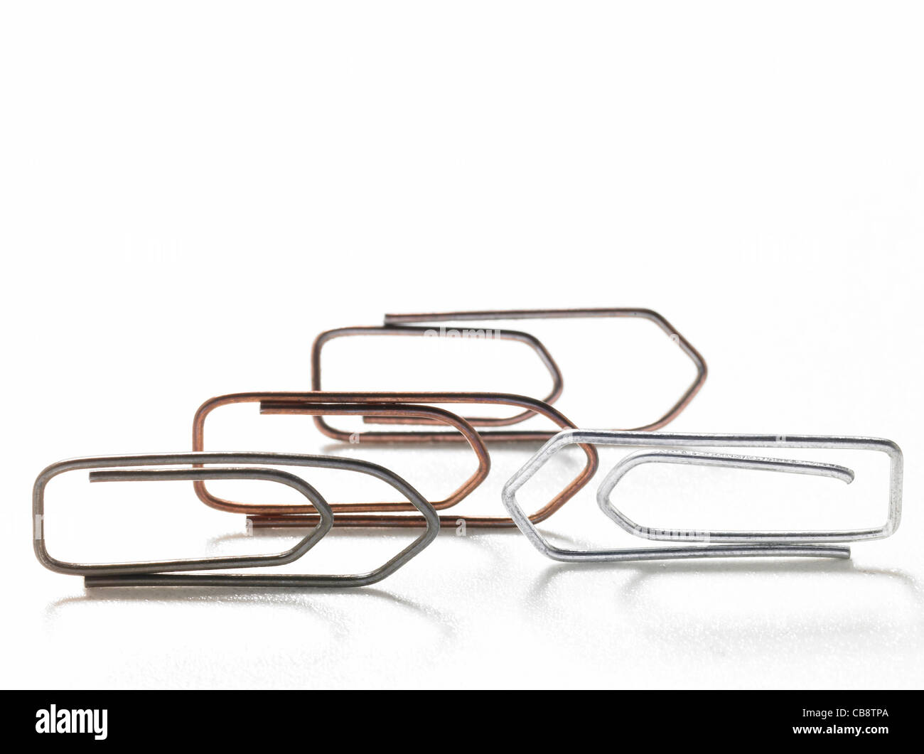 Bent paper clip wire hi-res stock photography and images - Alamy
