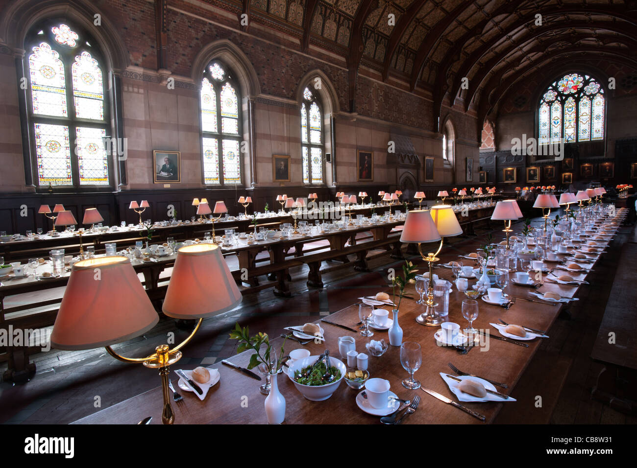 Keble college oxford main hall hi-res stock photography and images - Alamy