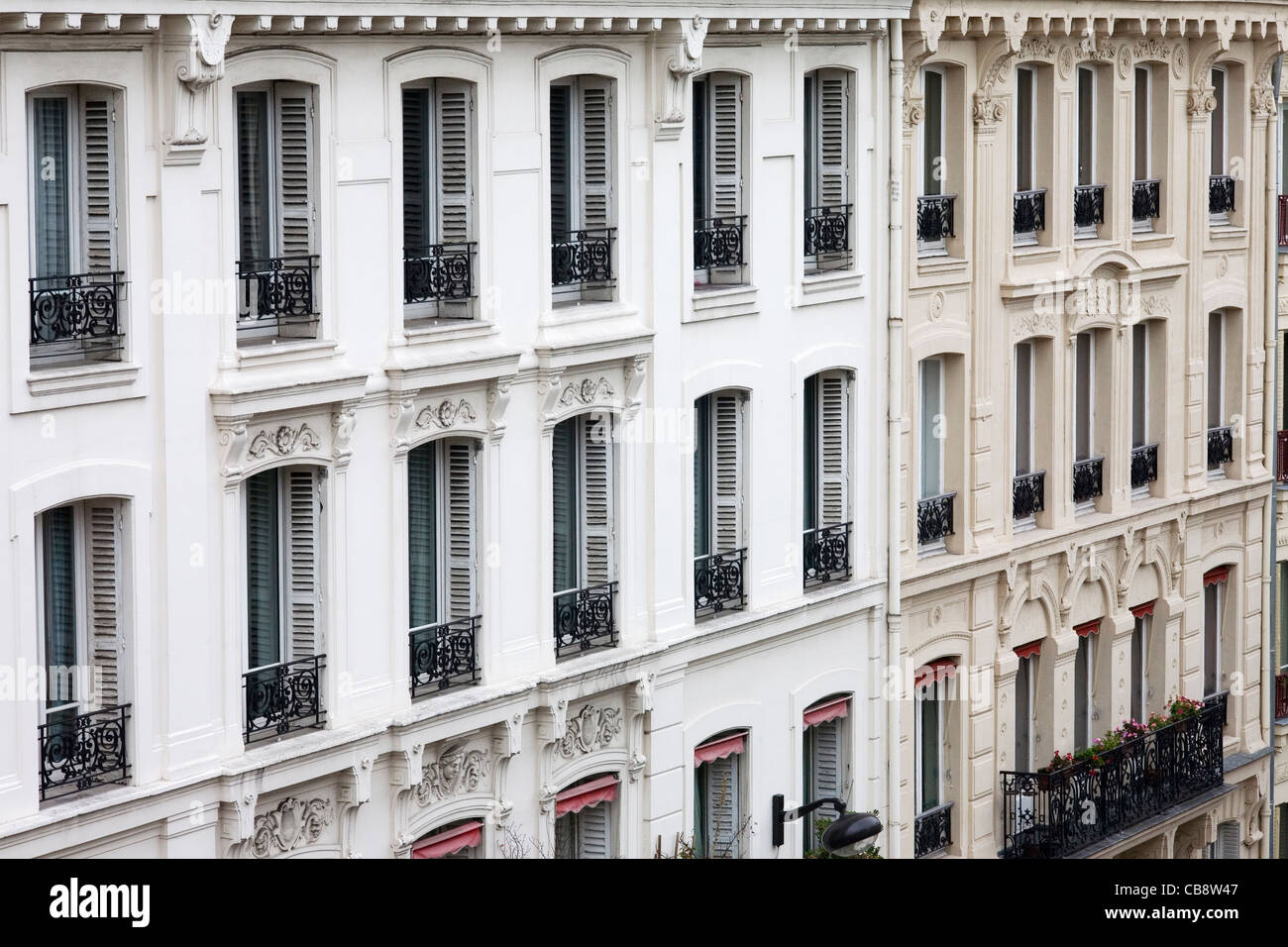 Montmartre Architecture Paris France Stock Photo - Alamy