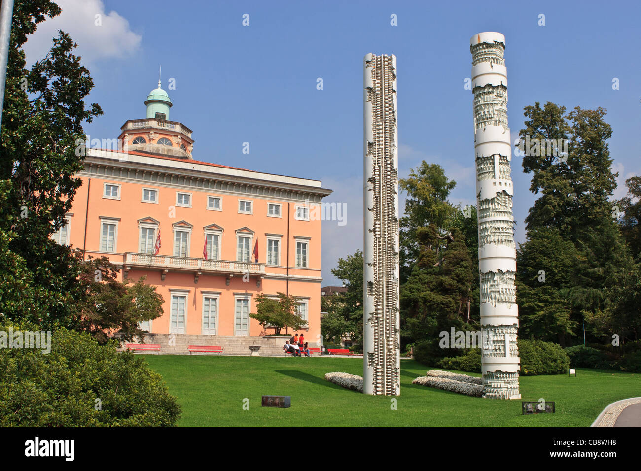 Villa Ciani, Ticino, Switzerland Stock Photo - Alamy