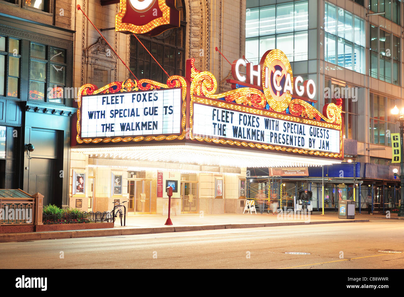 Chicago theatre architecture hi-res stock photography and images - Alamy