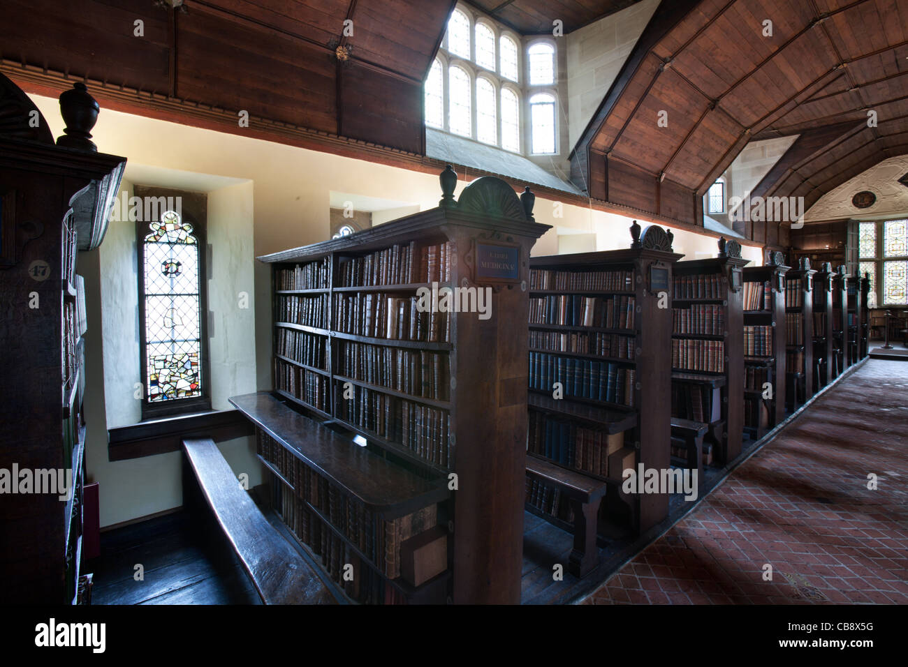 Oxford university library interior hi-res stock photography and images ...
