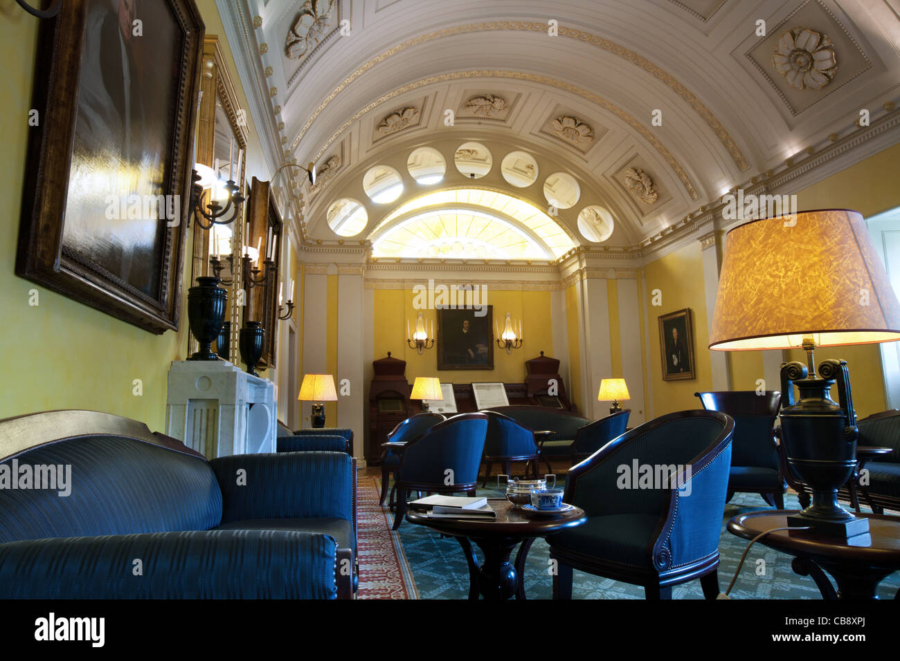 Professor’s Dinner hall, Gonville & Caius College, Cambridge Stock ...