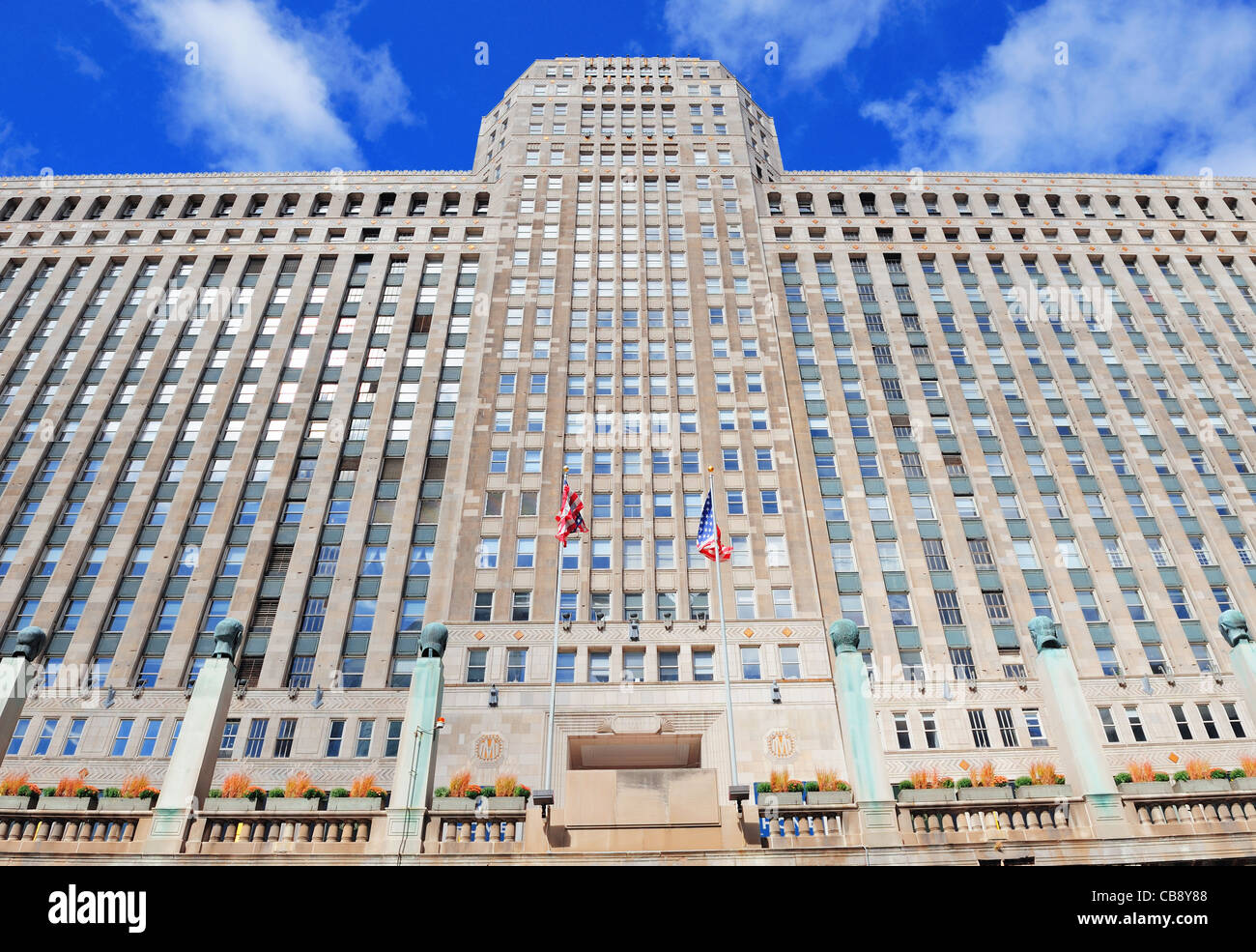 Merchandise Mart closeup Stock Photo - Alamy