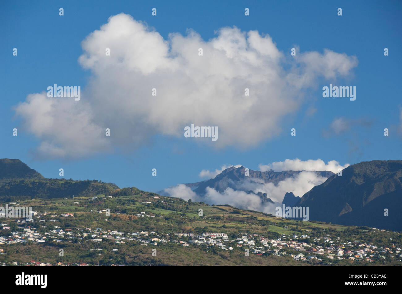 French Overseas territory (aka Francais d'Outre Mer), Reunion Island ...
