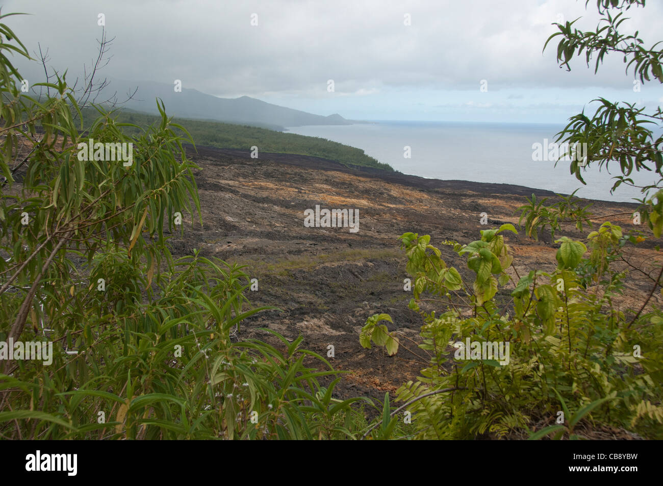 French Overseas territory, Reunion Island. The Great Burn (aka La ...