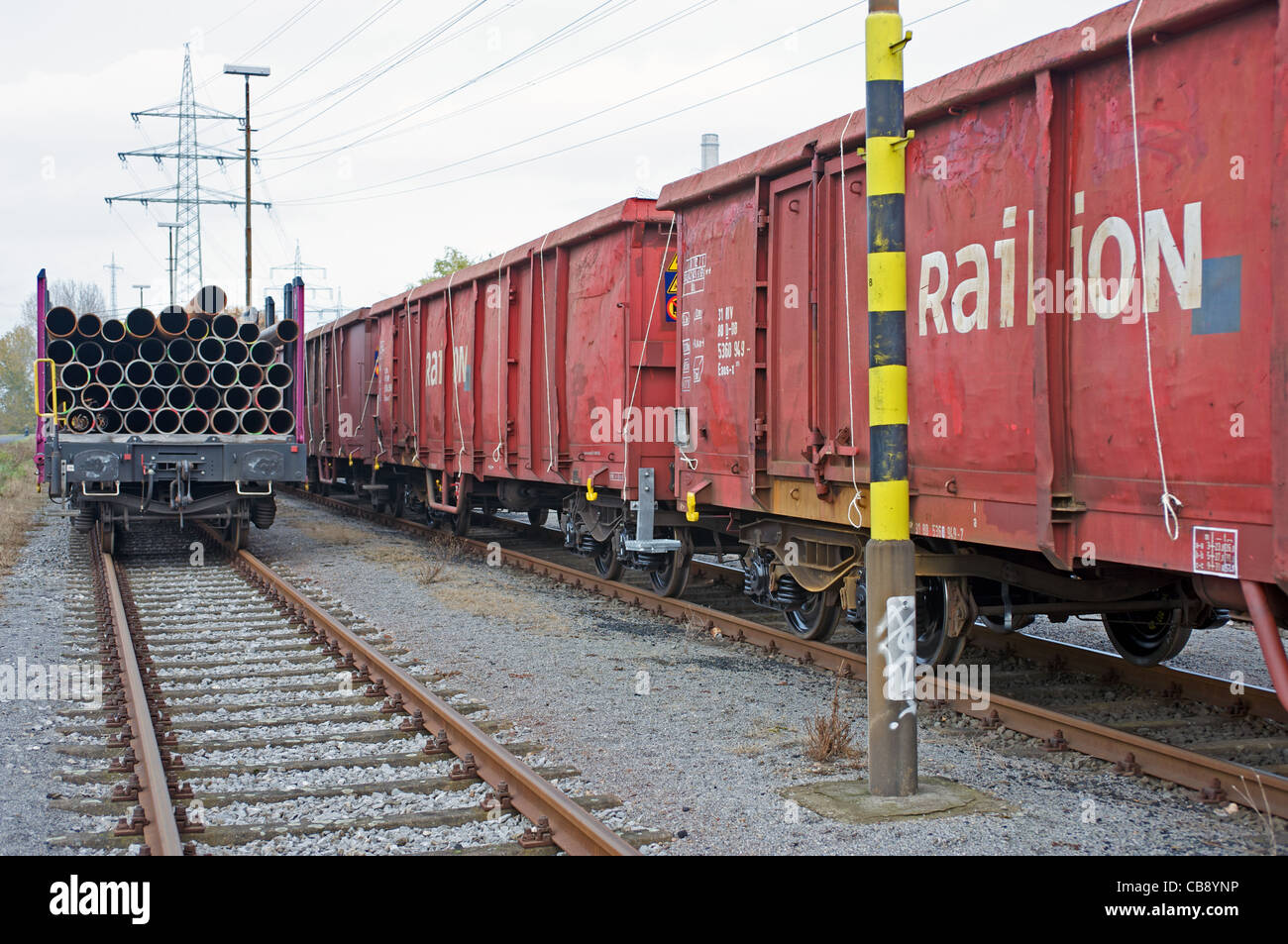 Goods wagons hi-res stock photography and images - Alamy