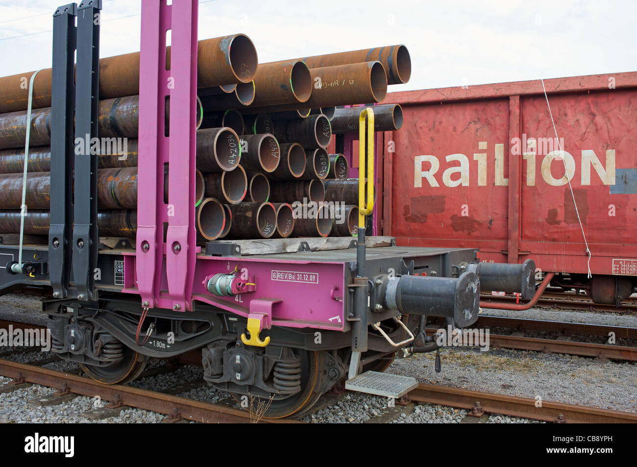 Goods wagons hi-res stock photography and images - Alamy