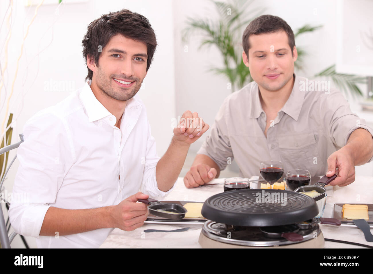 Raclette melt cheese hi-res stock photography and images - Alamy