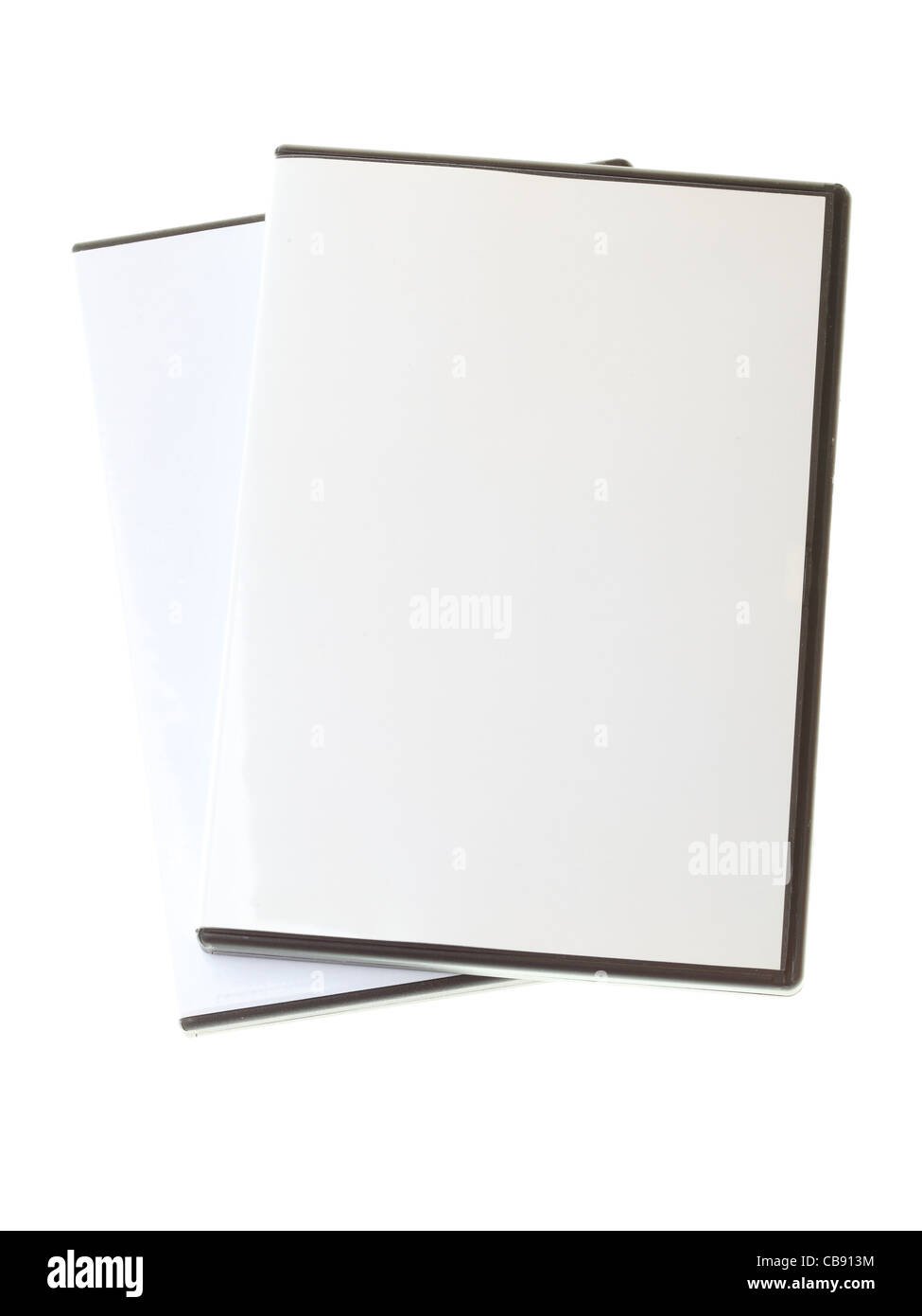 Blank DVD CD Game case isolated on white Stock Photo - Alamy