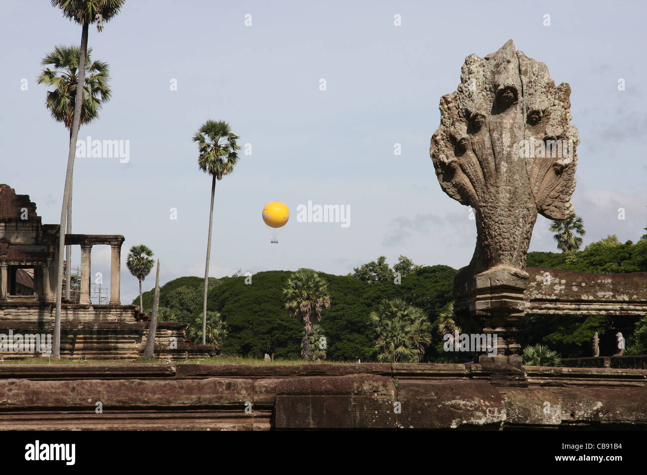 Balloon rides over Angkor Wat, Cambodia Stock Photo - Alamy