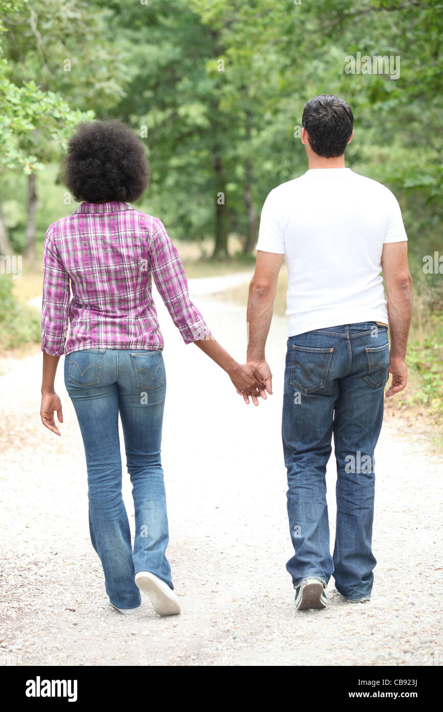 Hand in hand Stock Photo - Alamy
