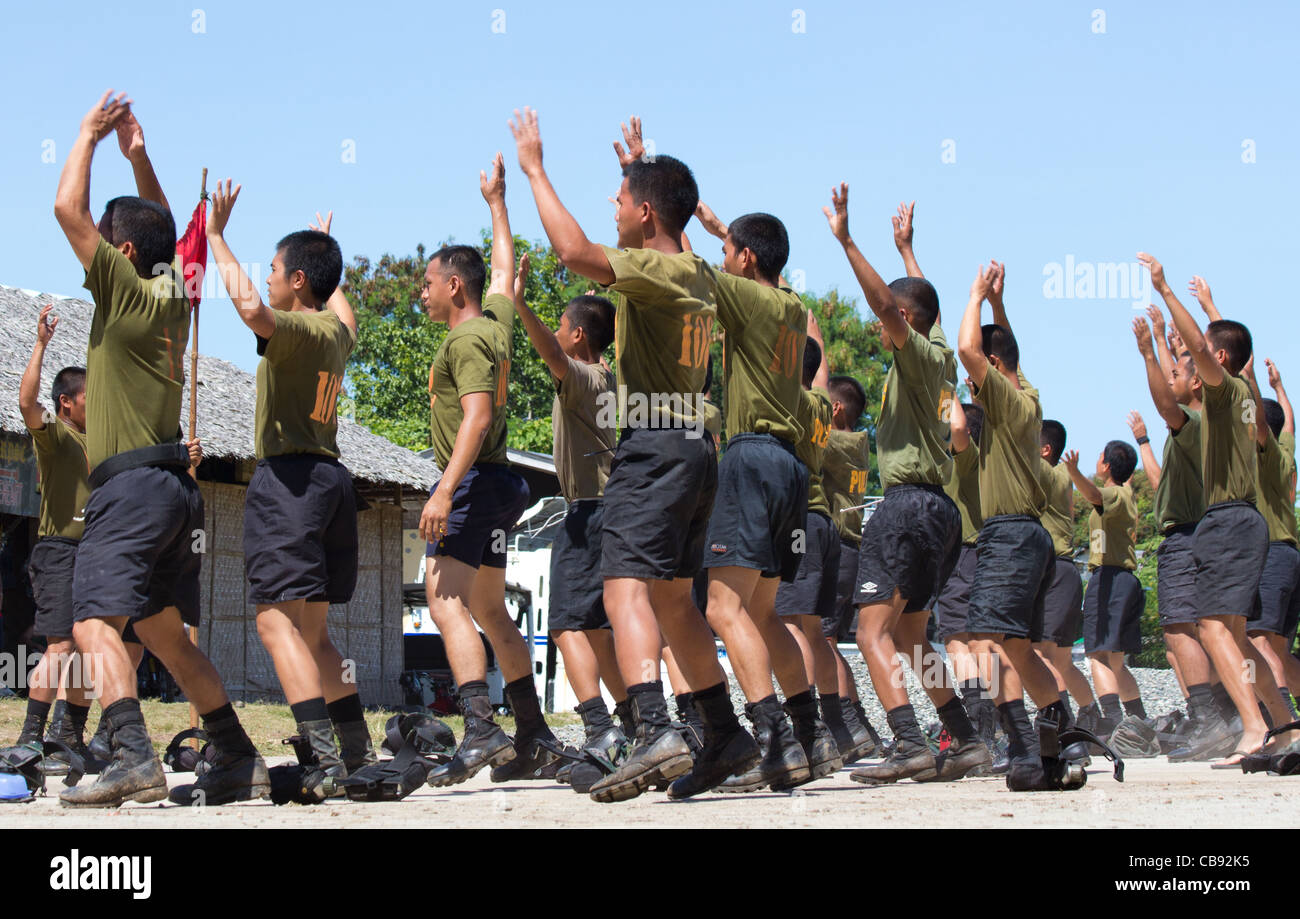 Asian army recruit Stock Photo - Alamy