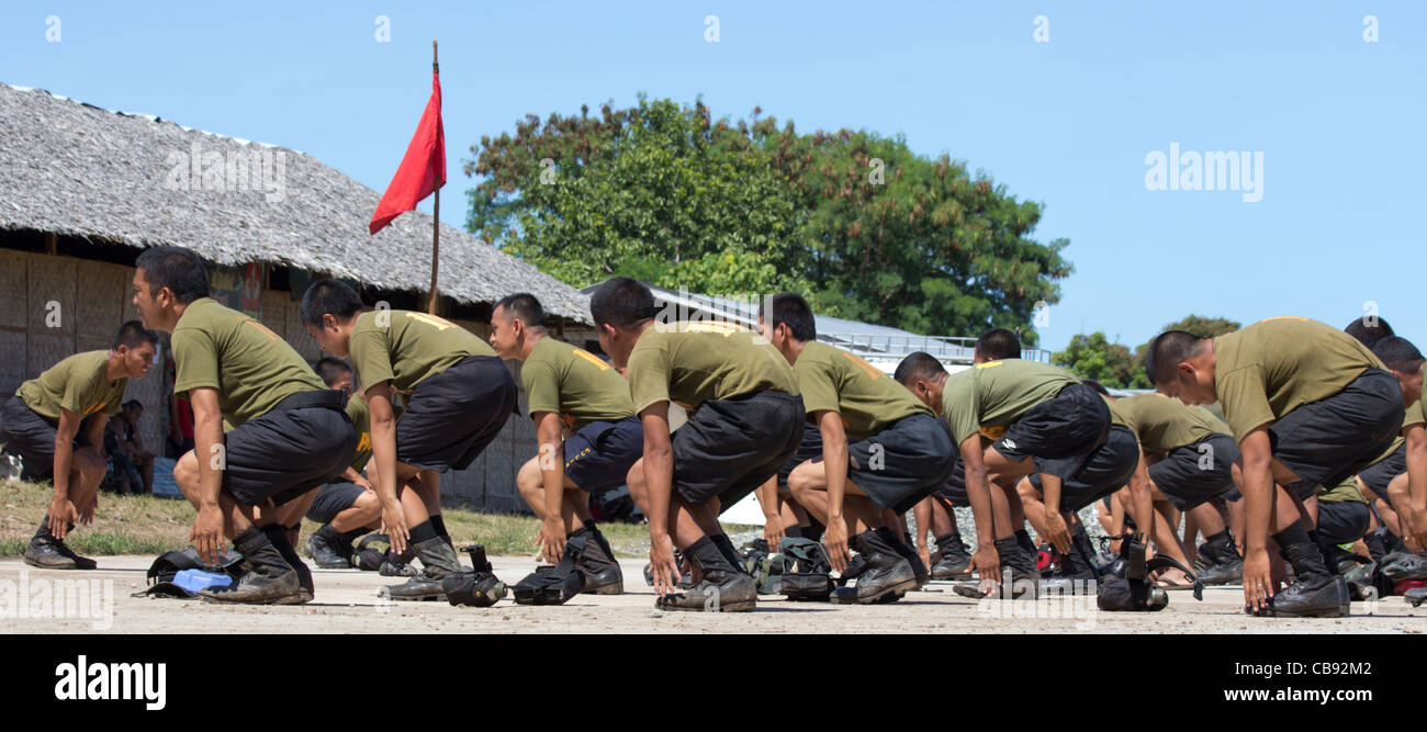 Asian army recruit Stock Photo - Alamy