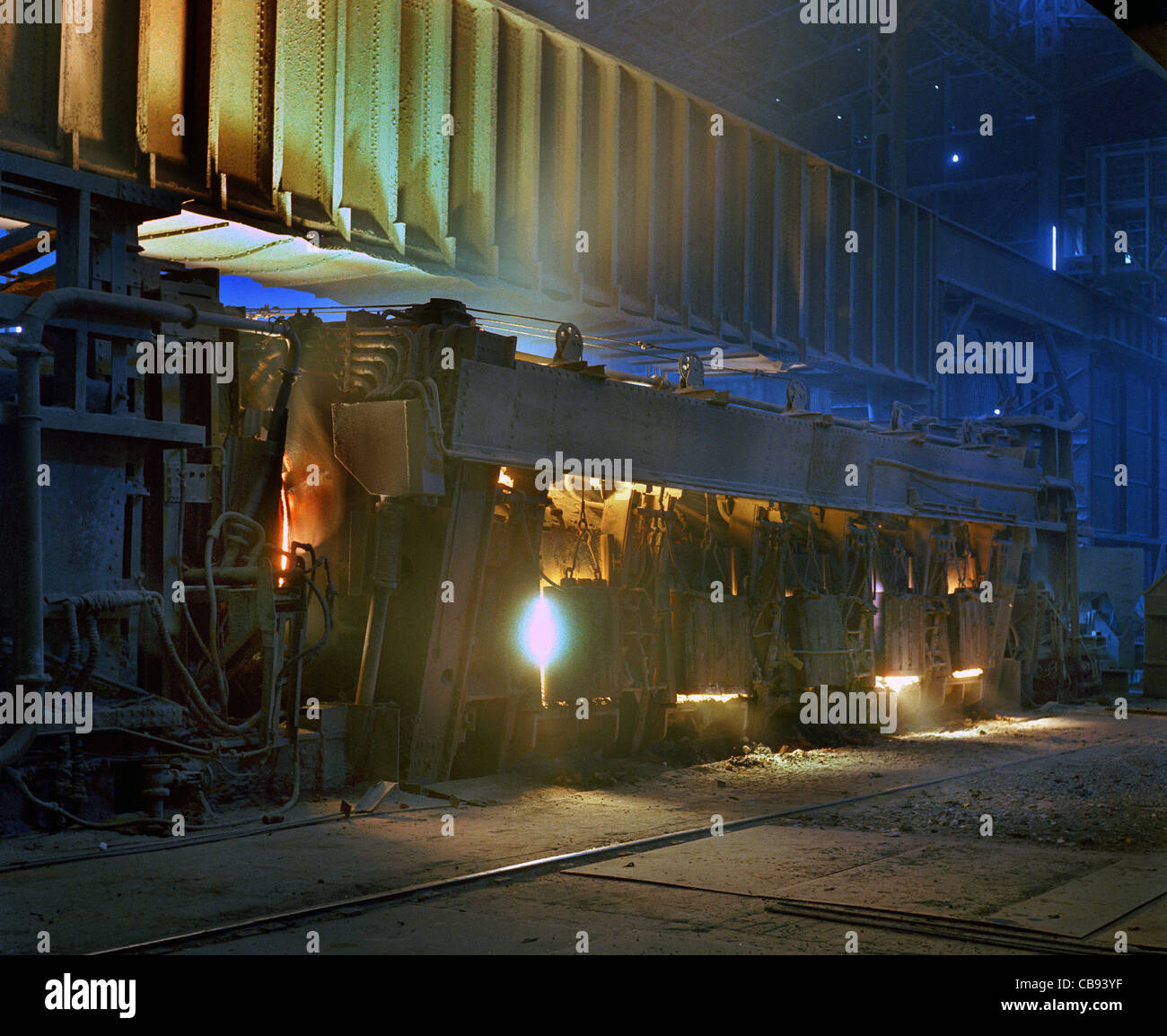 Open hearth furnace hi-res stock photography and images - Alamy