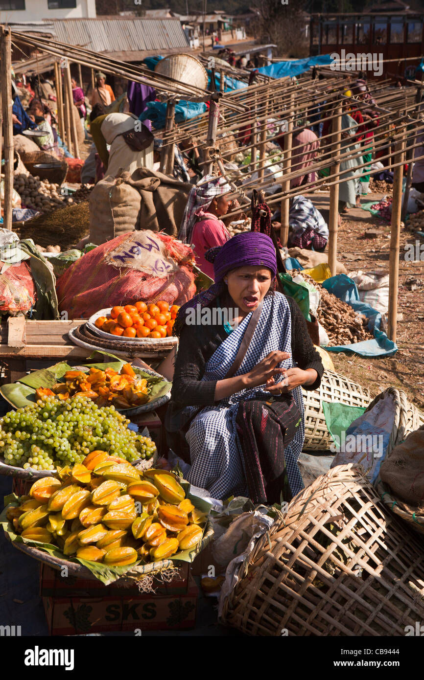 India, Meghalaya, Jaintia Hills, Shillong district, Ummulong Bazar ...