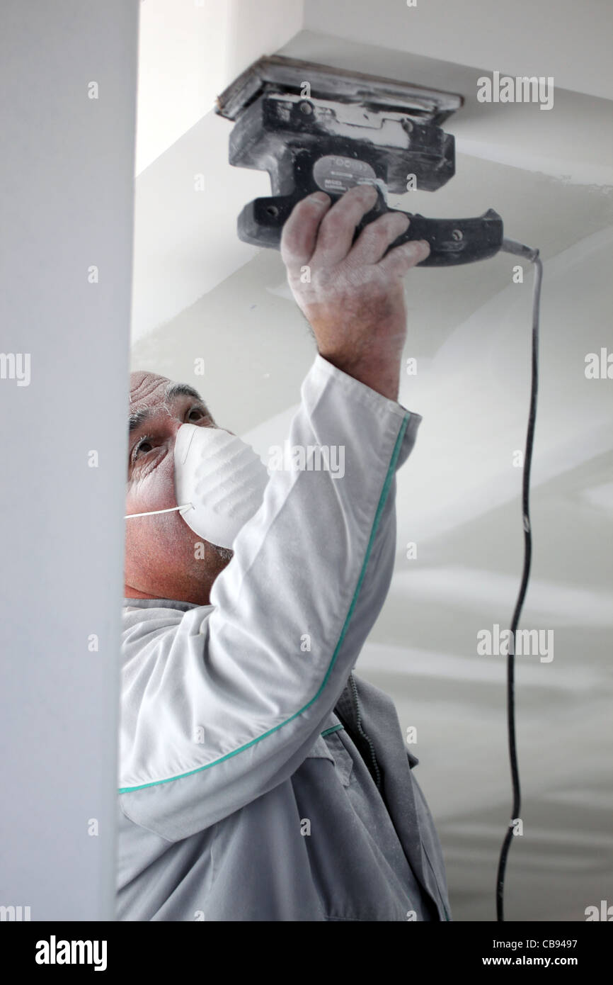 Sanding Plaster Ceiling at Dennis Raleigh blog