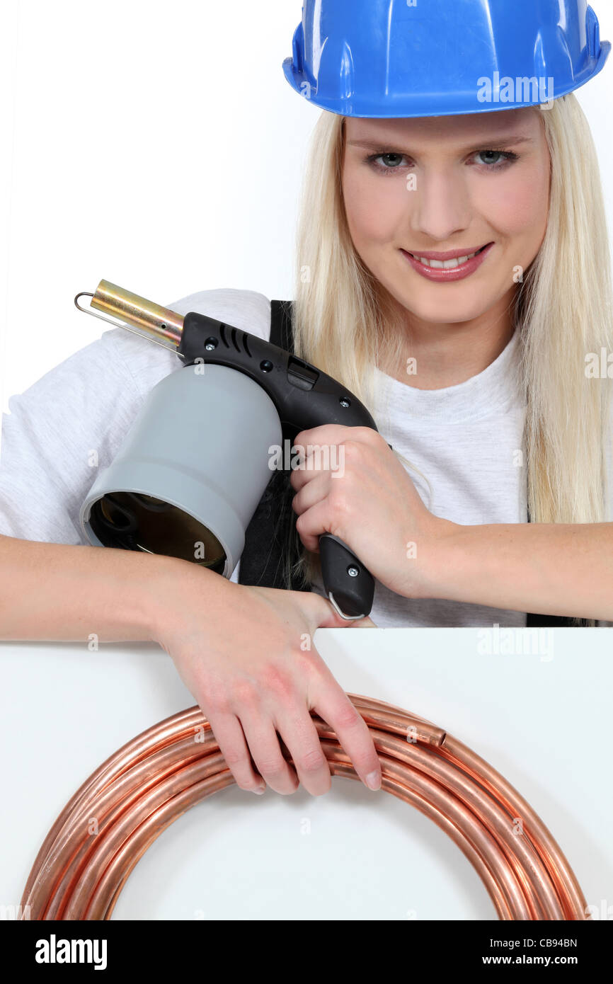 Plumber t shirt hi-res stock photography and images - Alamy