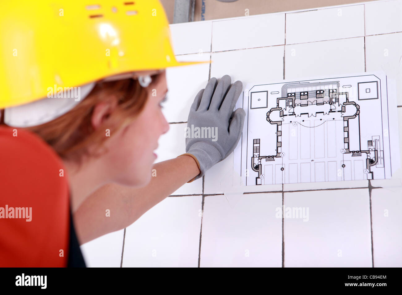 Female plumber hi-res stock photography and images - Alamy