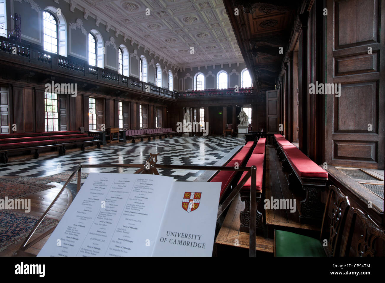 University of Cambridge, University Hall Stock Photo - Alamy