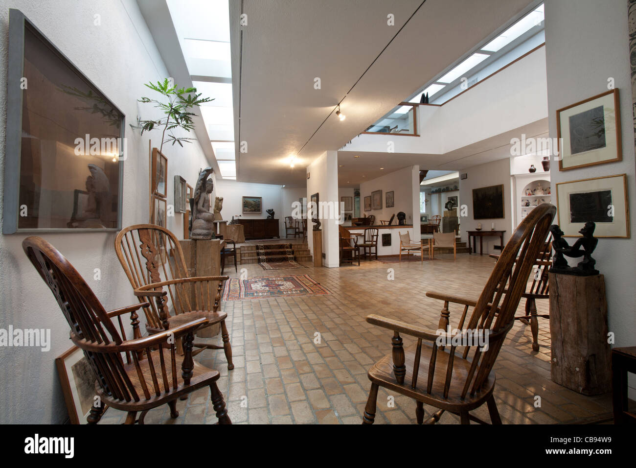 Building Interior, Lobby, Cambridge, UK Stock Photo - Alamy